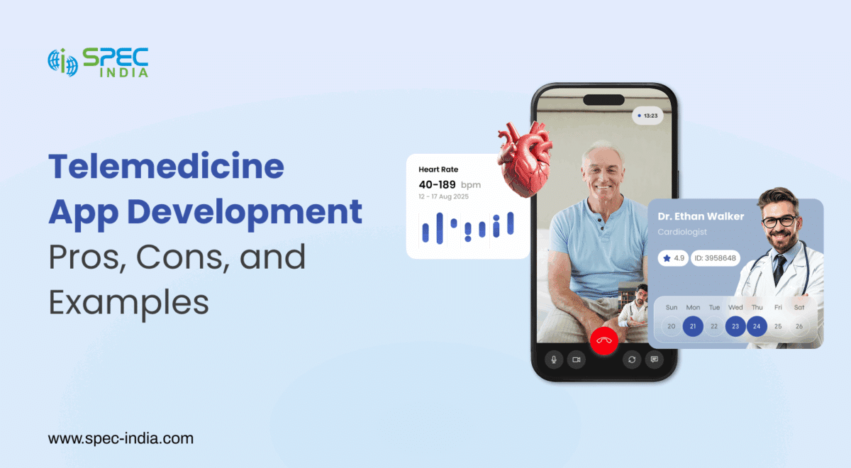 Telemedicine App Development: Pros, Cons, and Examples