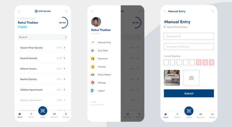 Meter Reading Software (Spot Billing) for Gas Utility Company | SPEC INDIA
