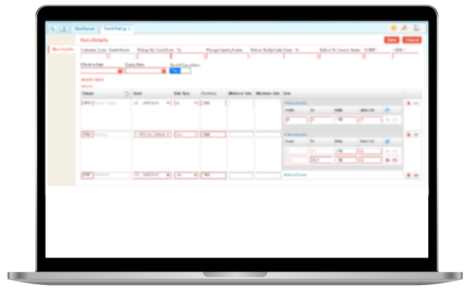 An Enhancement of Fetching Rates automatically to Truck Module