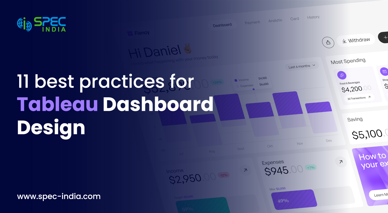 11 Must-Follow Practices for Stunning Tableau Dashboard Design