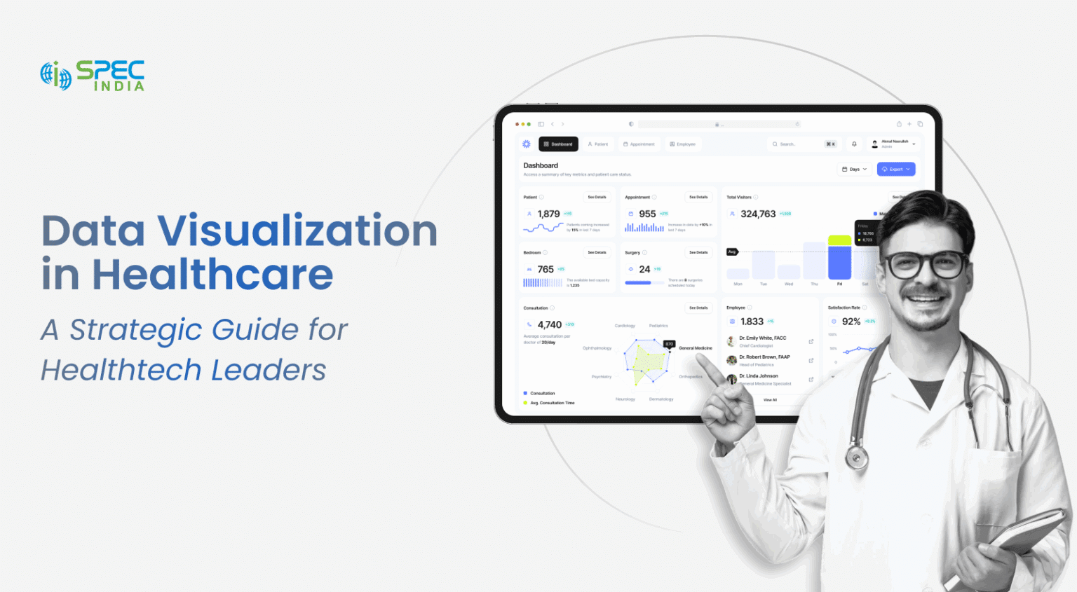Data Visualization in Healthcare for Healthtech Leaders